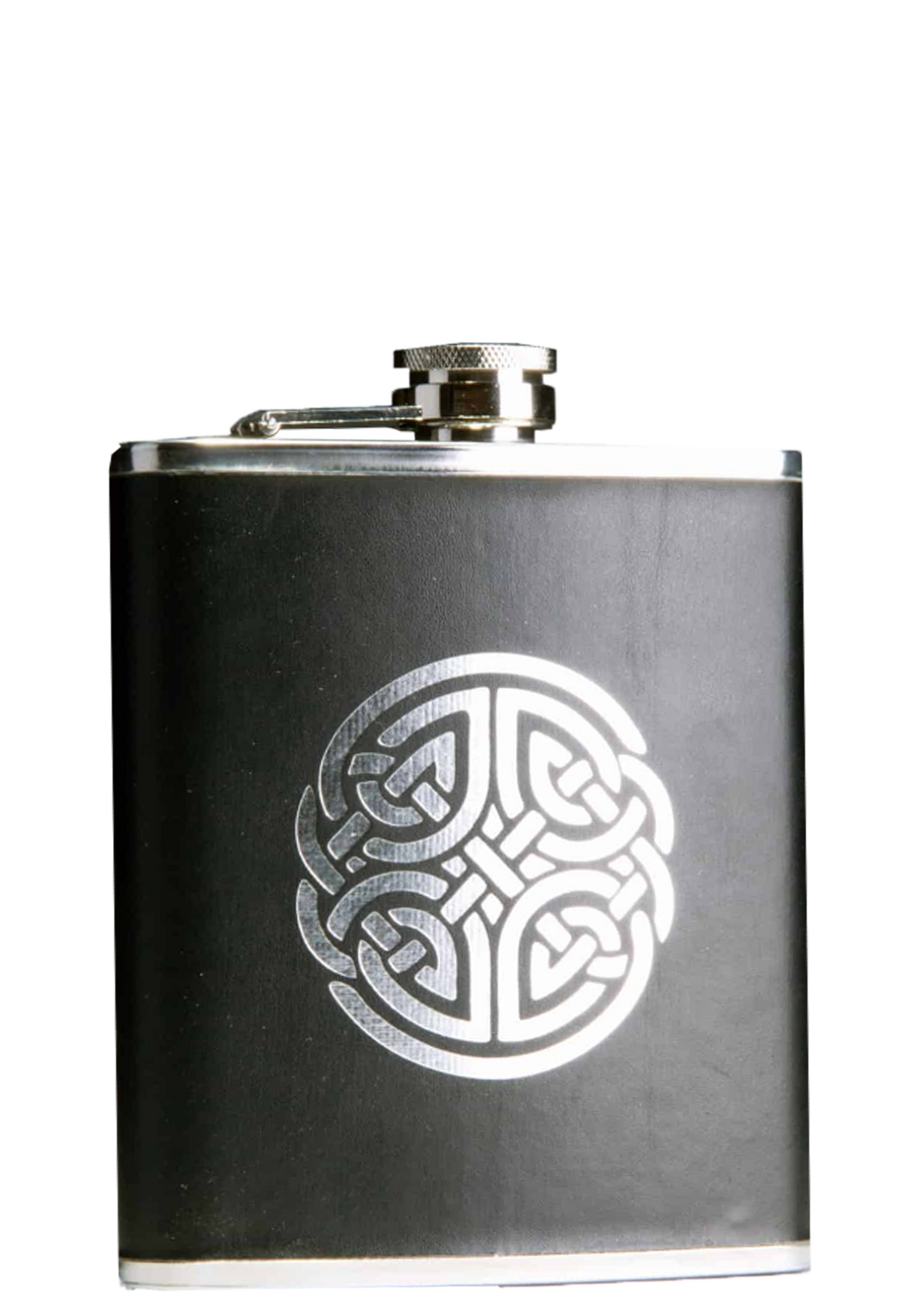 Large Celtic Hip Flask 18oz — Inverurie Whisky Shop