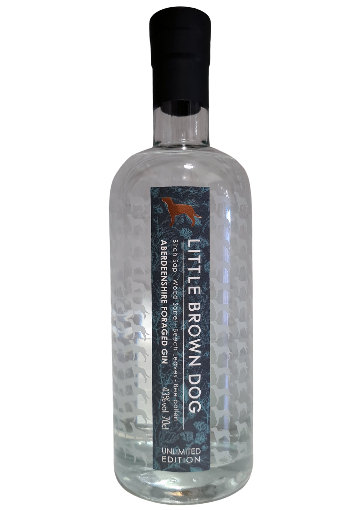 Little Brown Dog Aberdeenshire Foraged Gin 70cl — Inverurie Whisky Shop