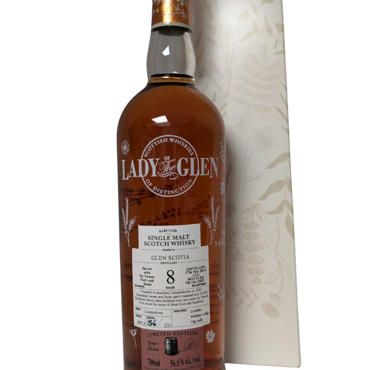 Lady of the Glen Glen Scotia 8 Year Old 70cl — Inverurie Whisky Shop