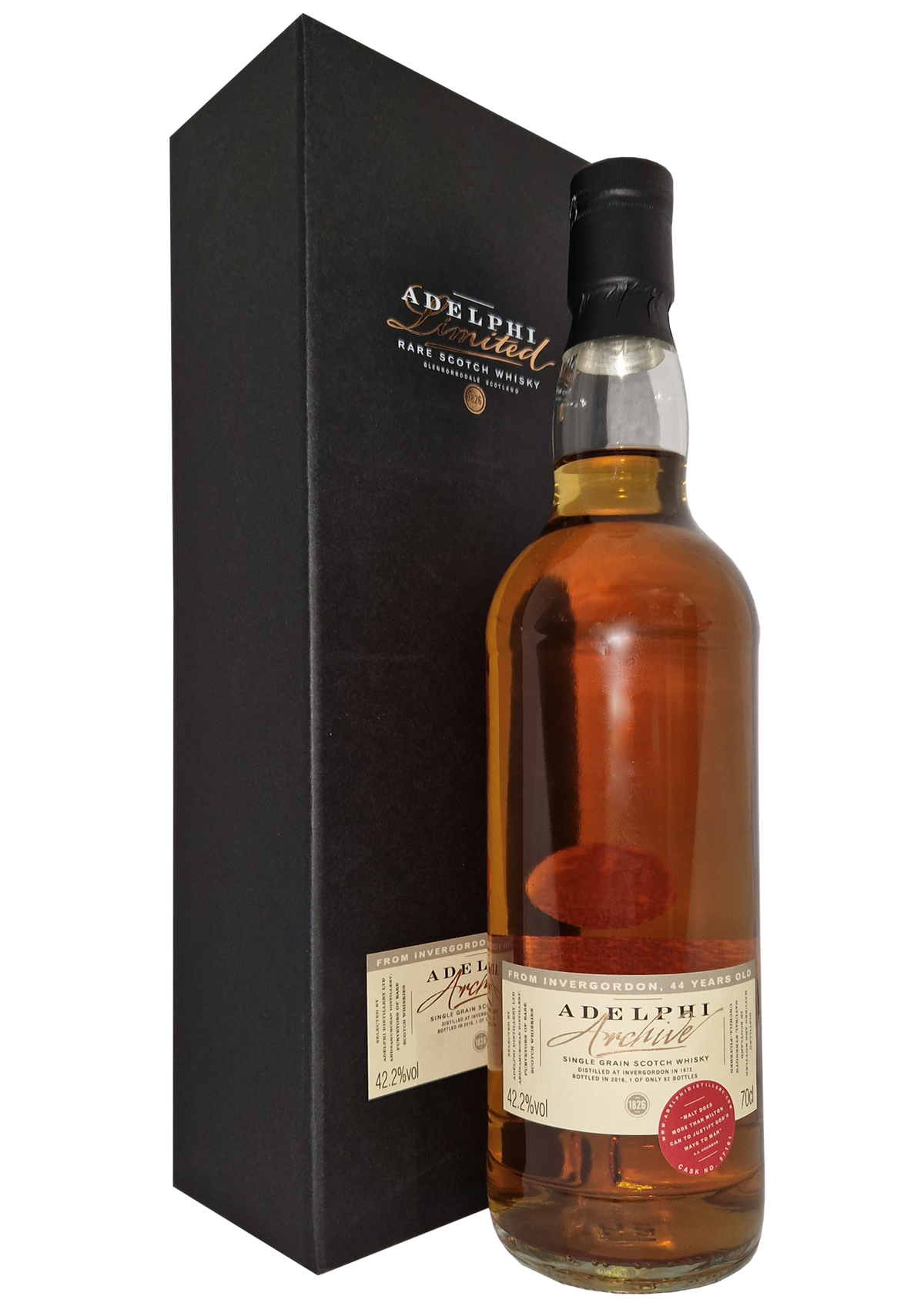Adelphi Invergordon 44 Year Old 1972 70cl — Inverurie Whisky Shop